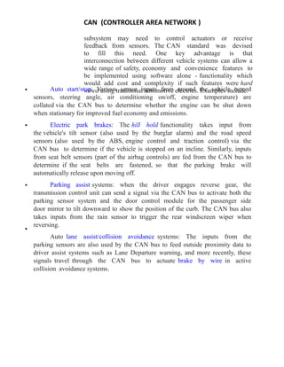 What is Can bus in automotive Ecu car.ppt