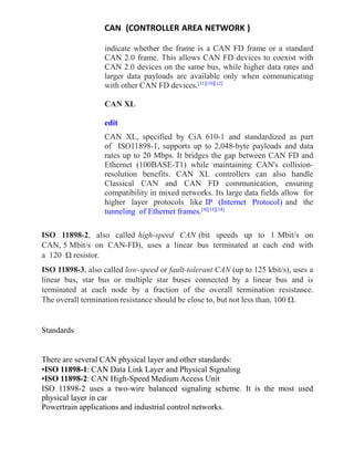 What is Can bus in automotive Ecu car.ppt