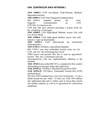 What is Can bus in automotive Ecu car.ppt
