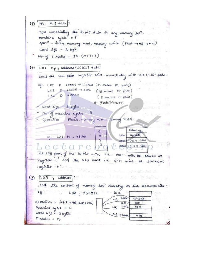 mpmc (Microprocessor and microcontroller) notes | DOC