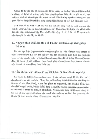 Marvellous Techniques for IELTS Writing | PDF