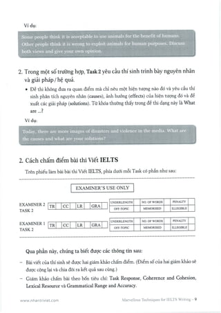 Marvellous Techniques for IELTS Writing | PDF