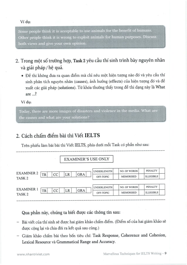 Marvellous Techniques for IELTS Writing | PDF