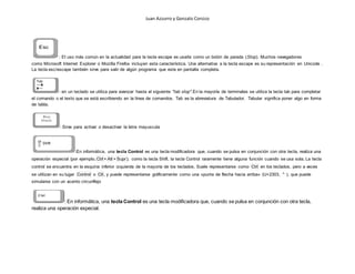Teclado de la computadora | DOCX