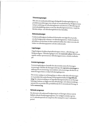 Ekonomistyrningsprocessen | PDF | Government Support and Welfare ...