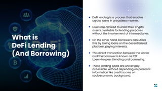 DeFi Series – Webinar 3 – The DeFi Use Cases (DEX, Lending) | PDF