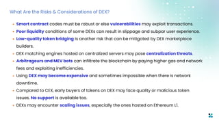DeFi Series – Webinar 3 – The DeFi Use Cases (DEX, Lending) | PDF
