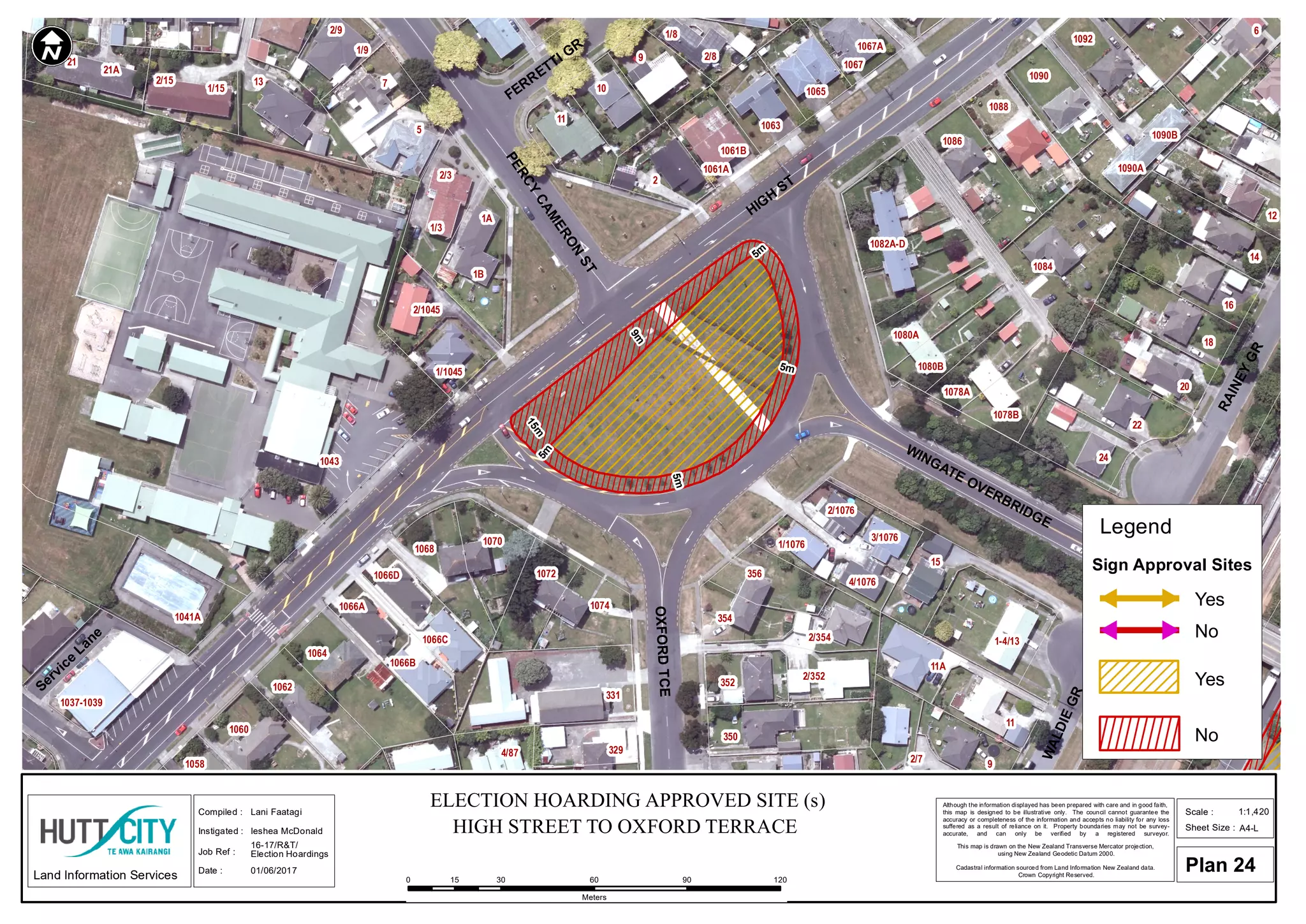 Election hoarding sites map June 2017 | PDF