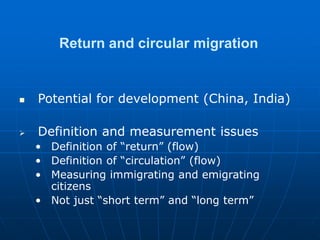 Emerging issues in migration policies.ppt