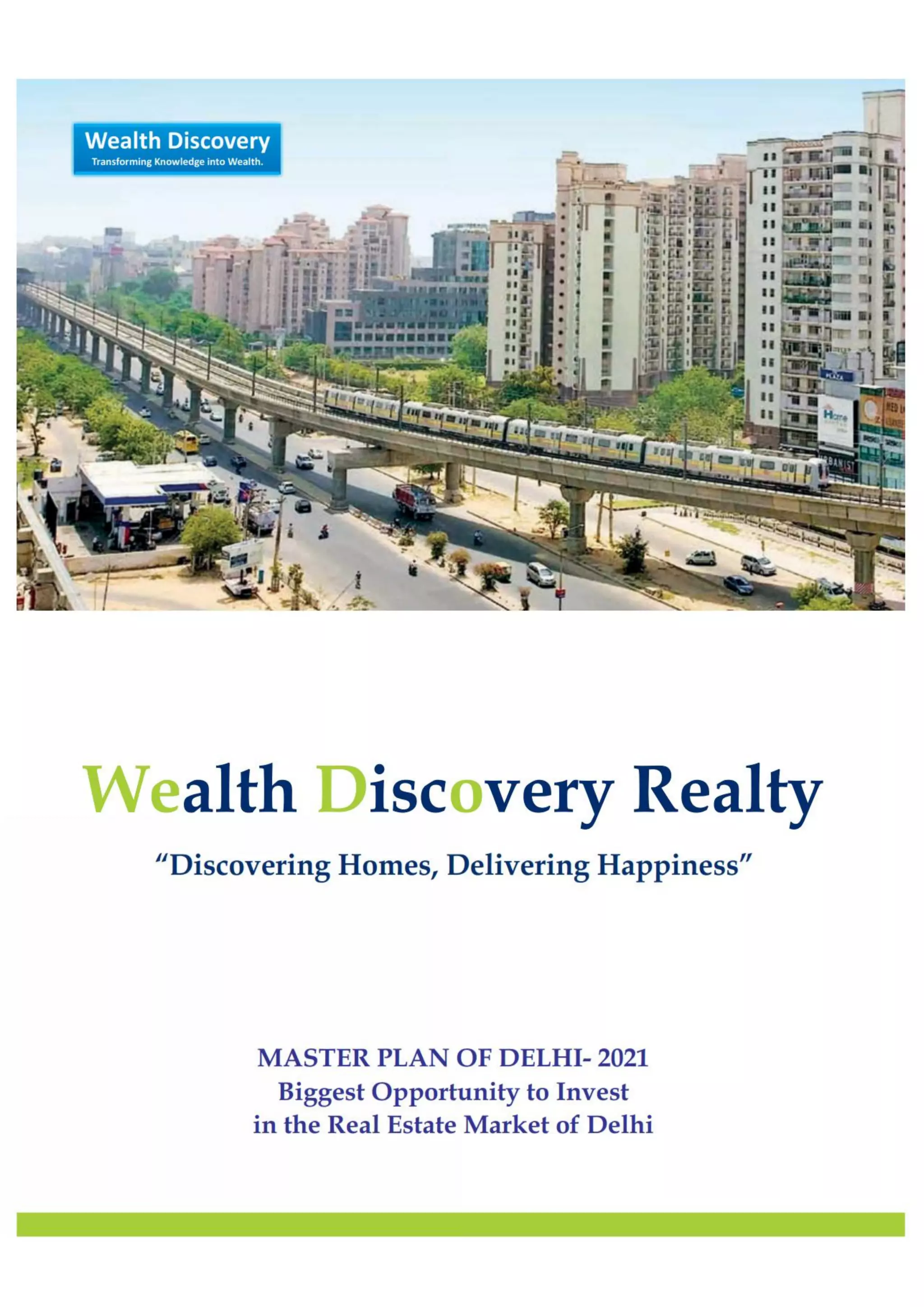 Delhi Master Plan 2021 | PDF