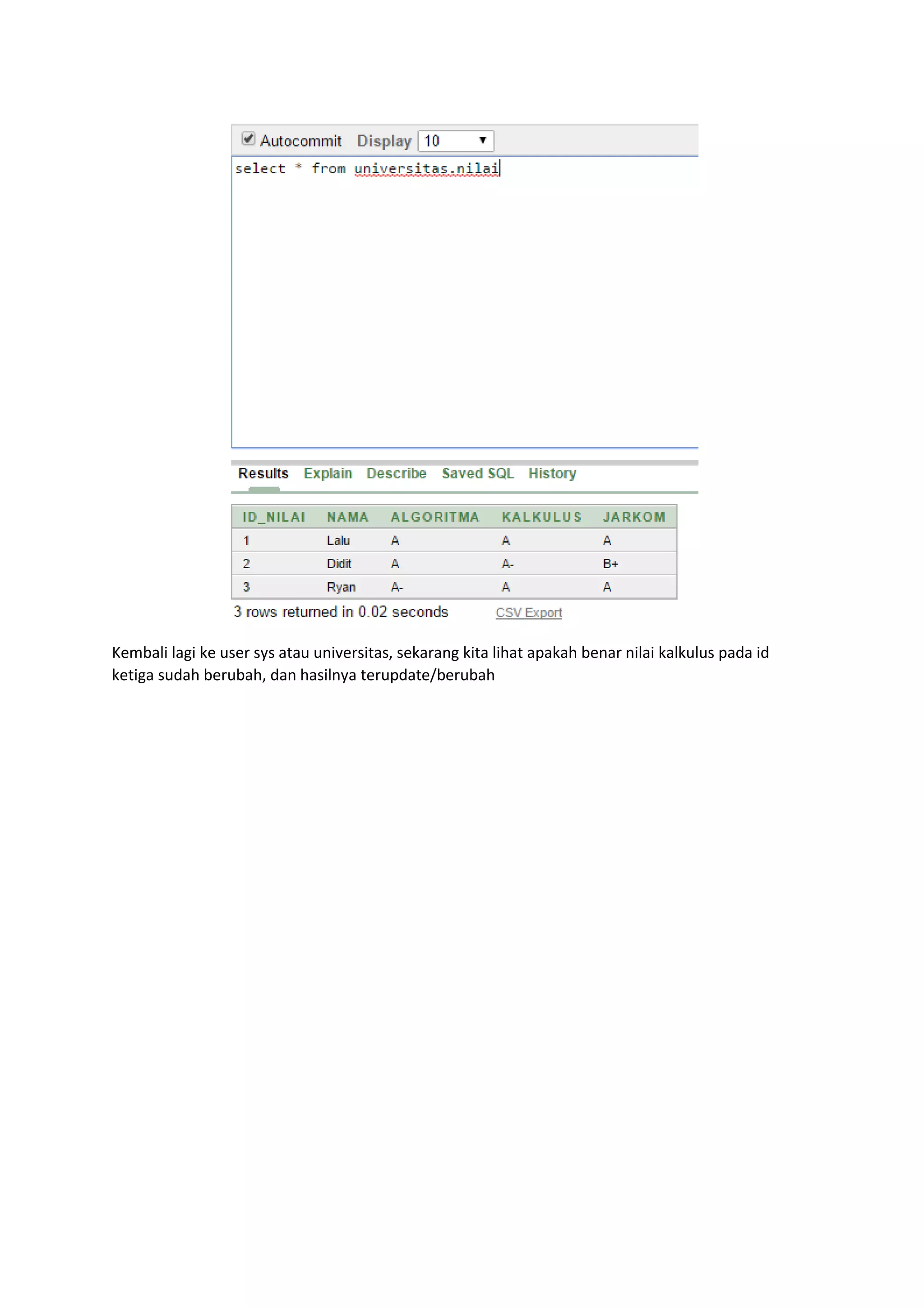 Studi Kasus Basic Security Oracle | PDF