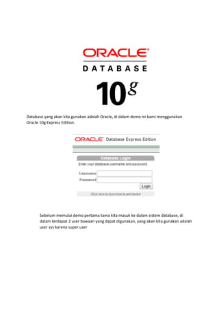 Studi Kasus Basic Security Oracle | PDF
