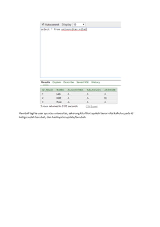 Studi Kasus Basic Security Oracle | PDF