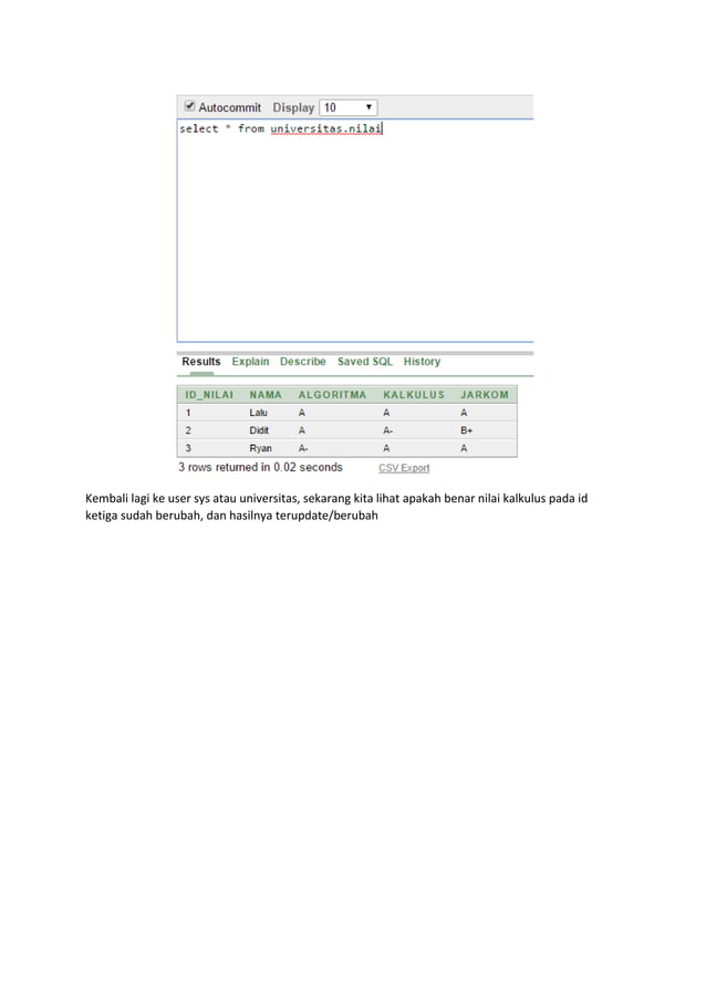 Studi Kasus Basic Security Oracle | PDF