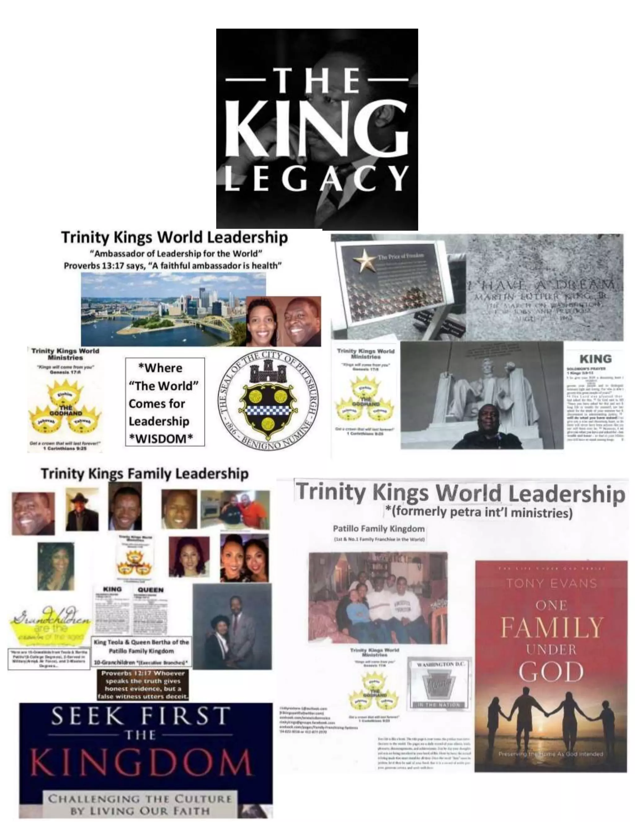 The KING Legacy: Trinity Kings World Leadership... | DOCX
