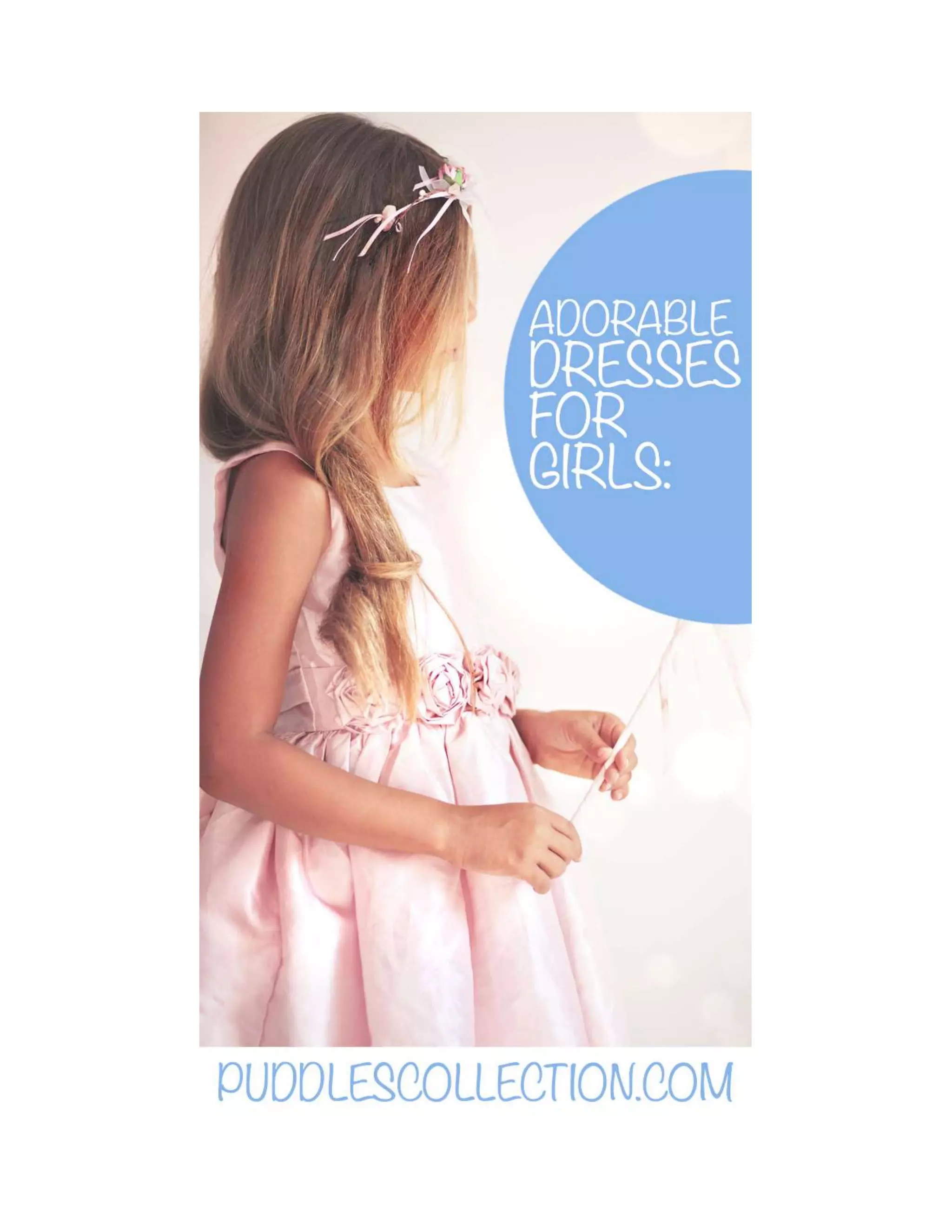 Adorable Dress for Girls | DOCX