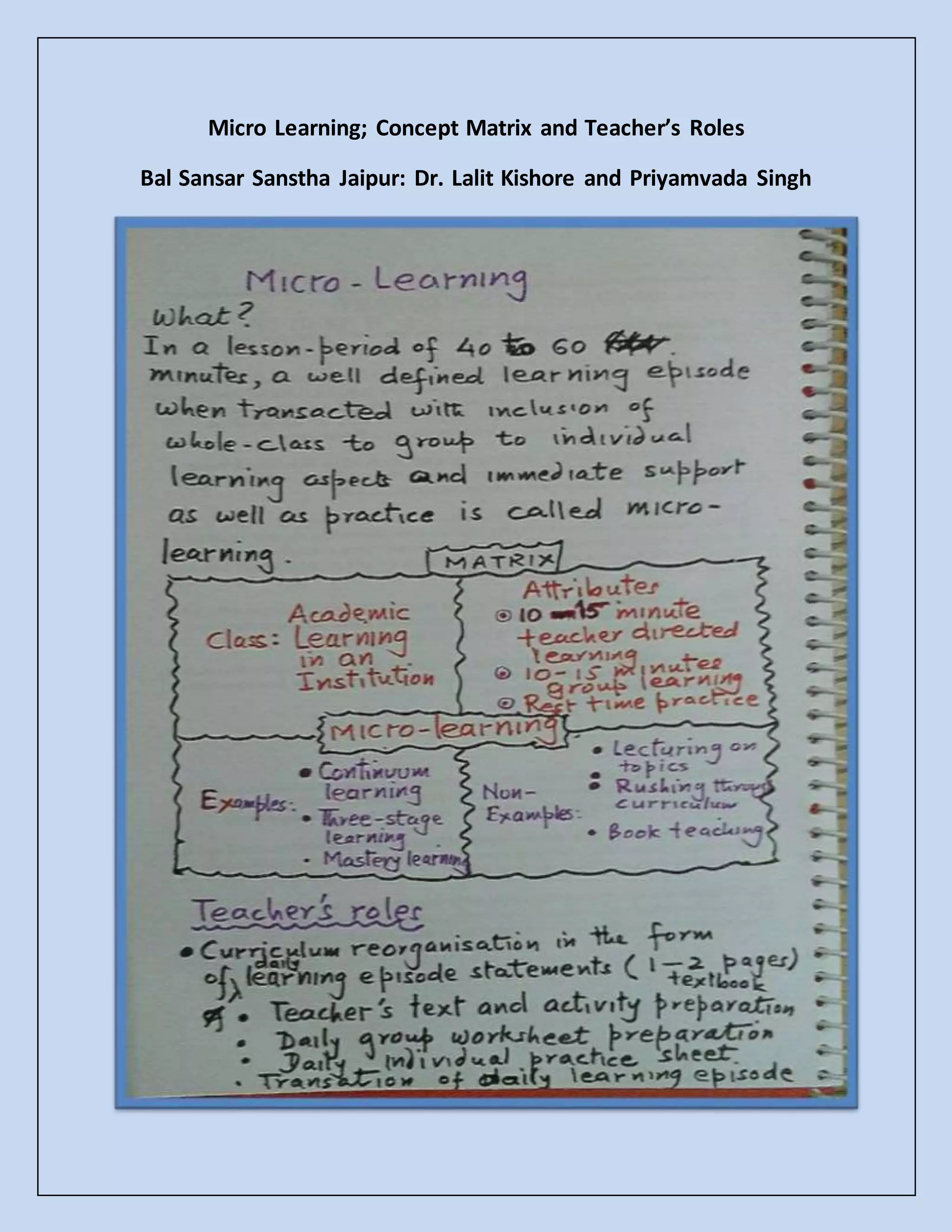 Doc2 micro learning concept-bss_25_aug16 | DOCX
