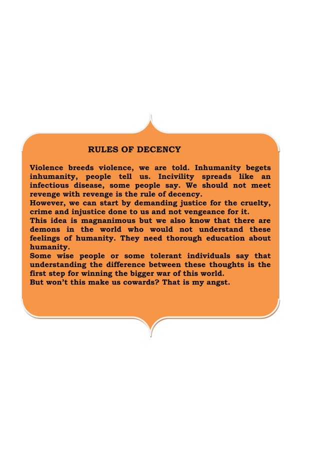 Rules of decency | DOCX