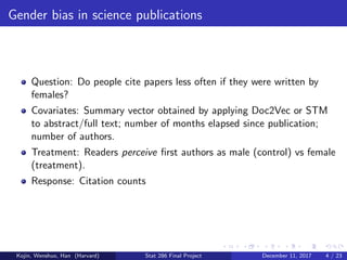 Text Matching based on Document Embeddings | PPT