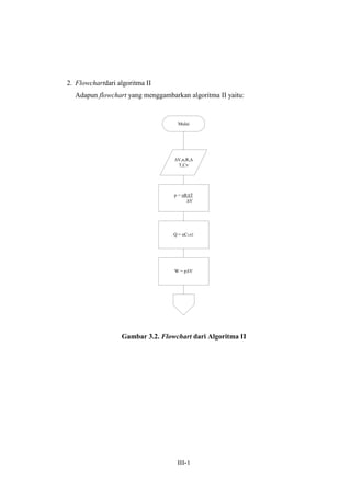 Flowchart termodinamika | PDF