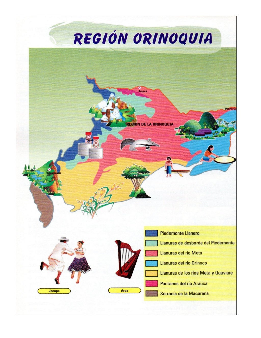 regiones de colombia