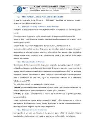 Doc 4 plan de aseguramiento de la calidad (ppqa) | PDF