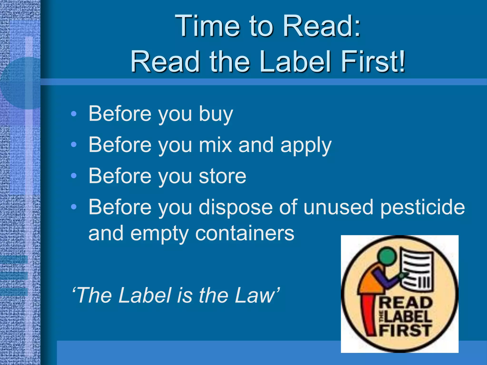 Pesticides Formulations and Labels | PDF
