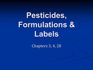 PPT Pesticides: Types And Modes Of Action PowerPoint, 55% OFF