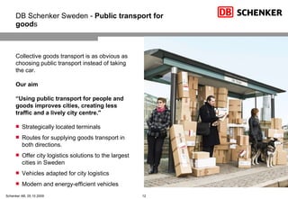 DB Schenker´s environmental work | PPT