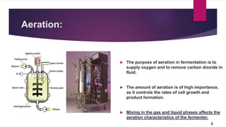 Improving mixing in fermentor to increase efficiency and quality of the ...
