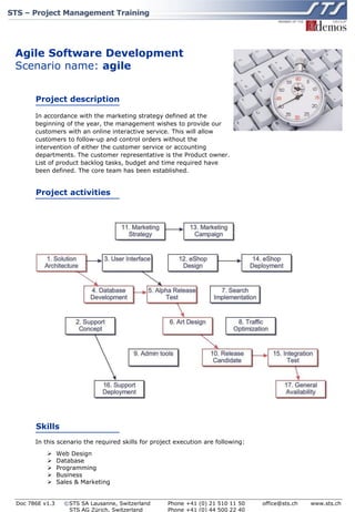 Scenarios of Simultrain : Doc 786 | PDF