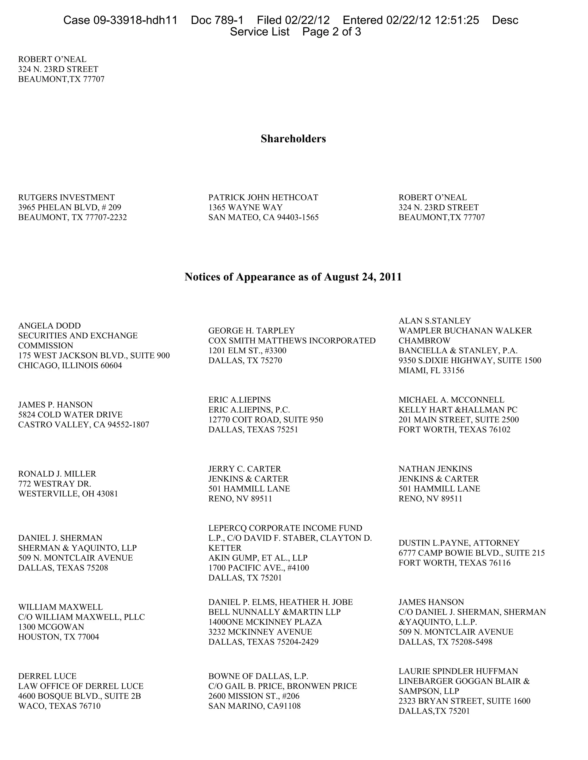 Doc789 effective date notice | PDF