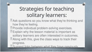 Learning styles and teaching styles pptx | PPTX