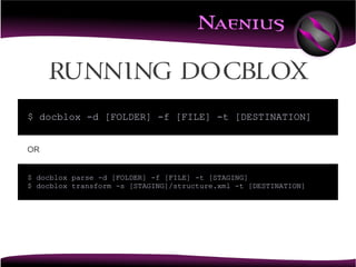 DocBlox: your source matters @ #pfc11 | PPT
