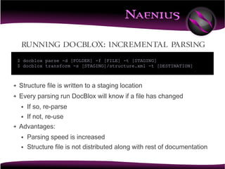 DocBlox: your source matters @ #pfc11 | PPT