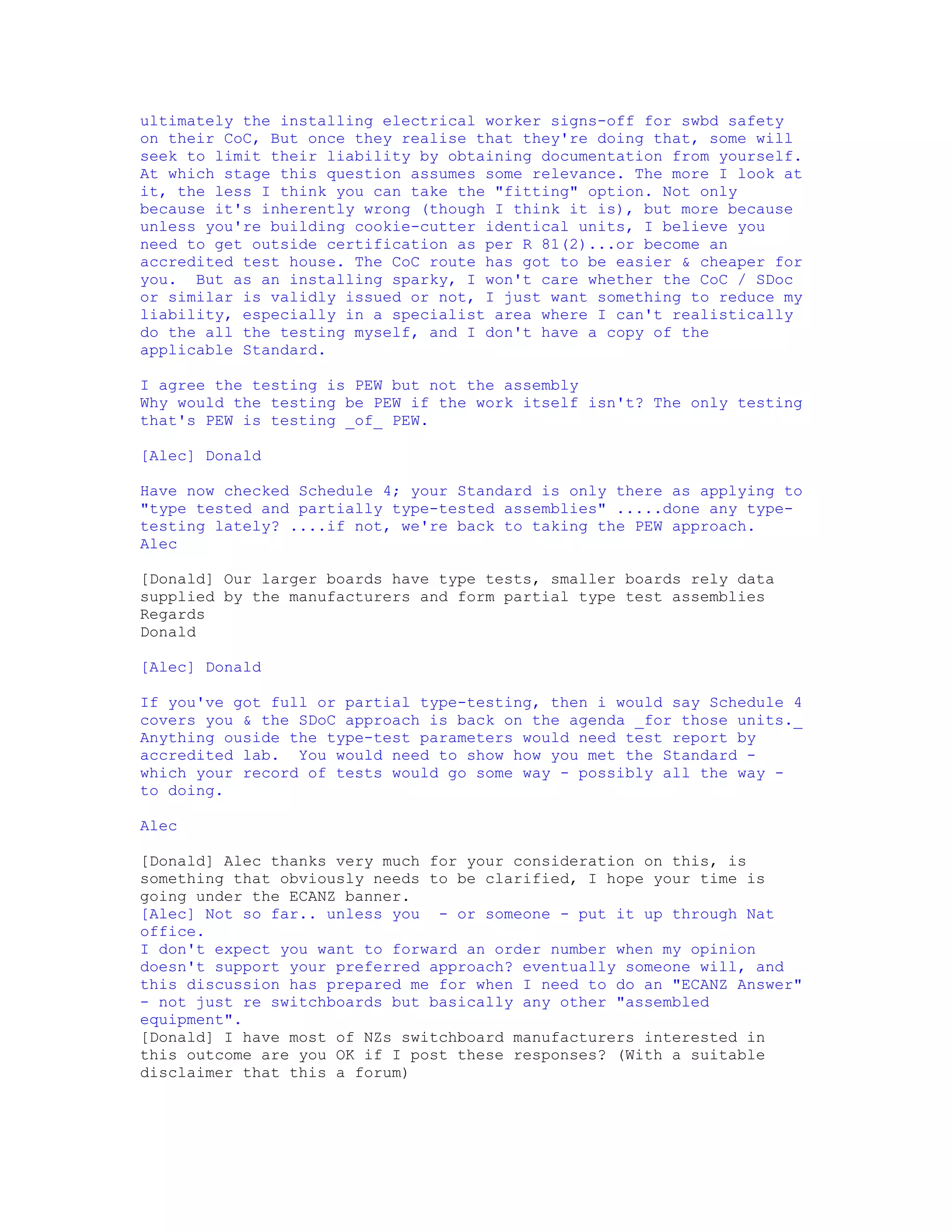 DoC CoC PEW TTA and PTTA | PDF