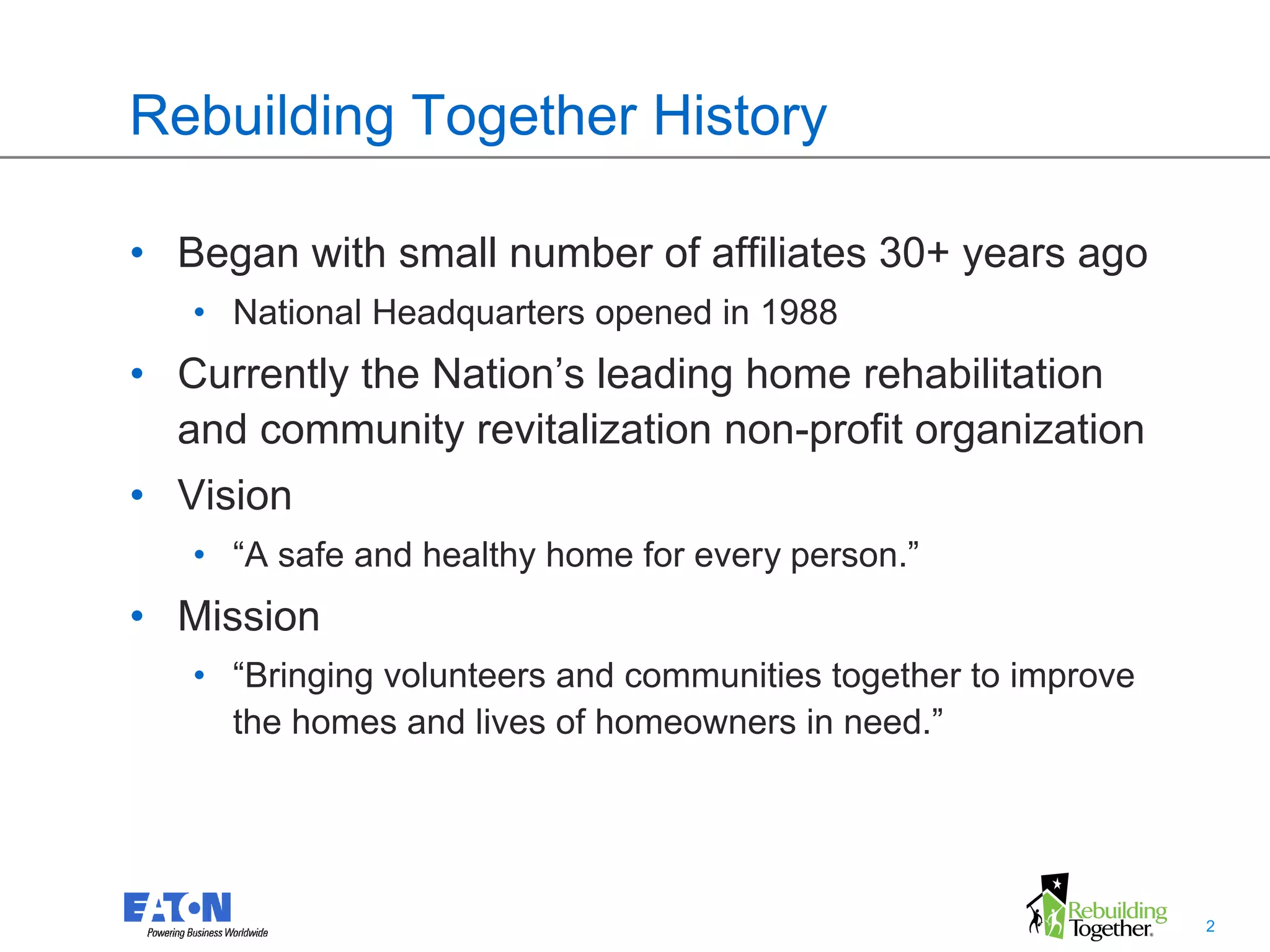 Rebuilding Together Oakland County | PDF