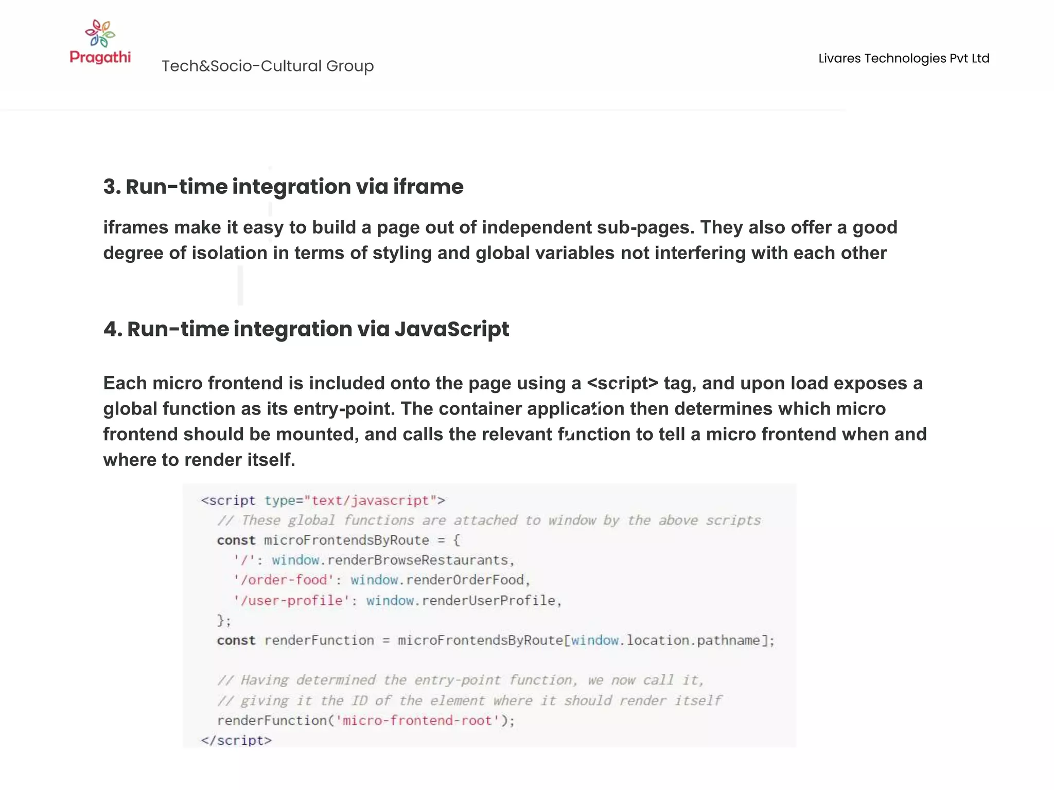 Micro-Frontend Architecture | PPTX