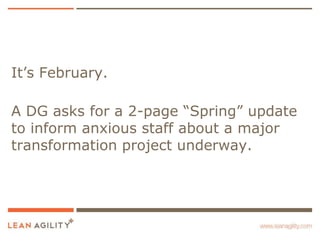 Lean for document creation and approval | PPTX