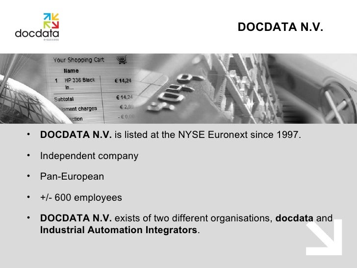 Docdata Payments Presentation For Linkedin