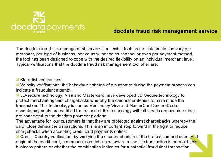 Docdata Payments Presentation For Linkedin