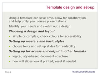 Preparing good looking documents | PPTX