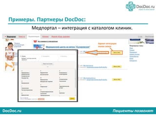 Партнерская программа DocDoc.ru