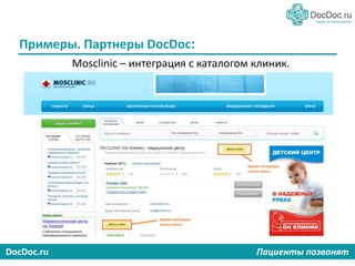 Партнерская программа DocDoc.ru