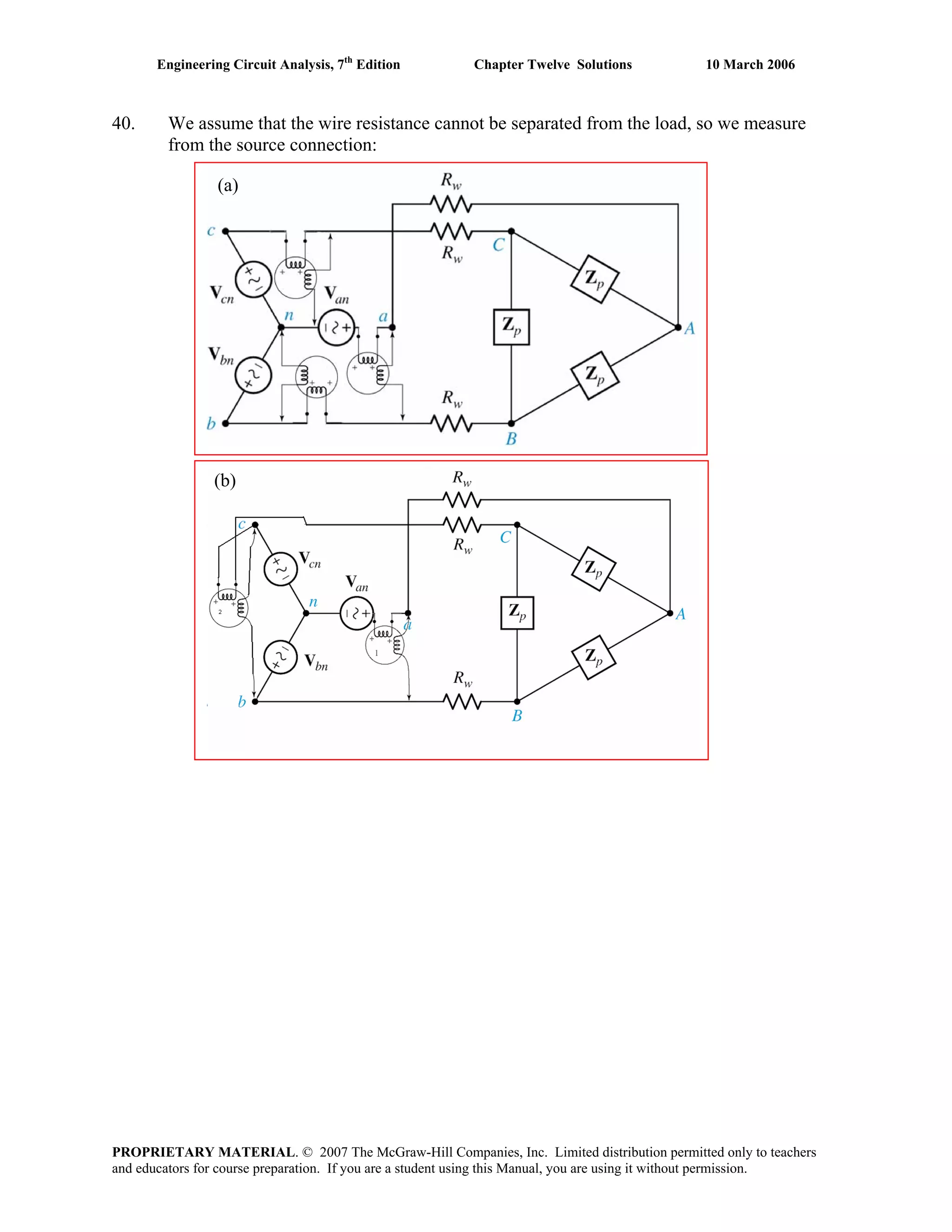 chapter 12-solutions-to-exercisesAnálisis de circuitos en Ingeniería Autor/es: William H, Hayt ...
