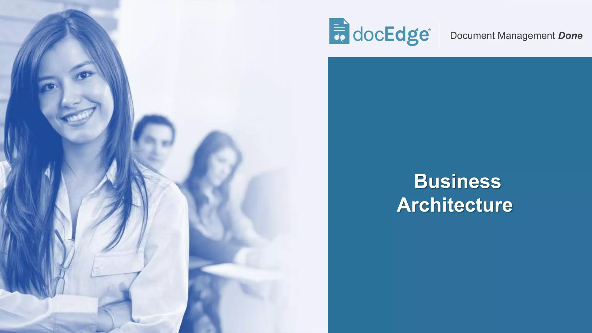 docEdge - Enterprise Document Management Platform | PPTX