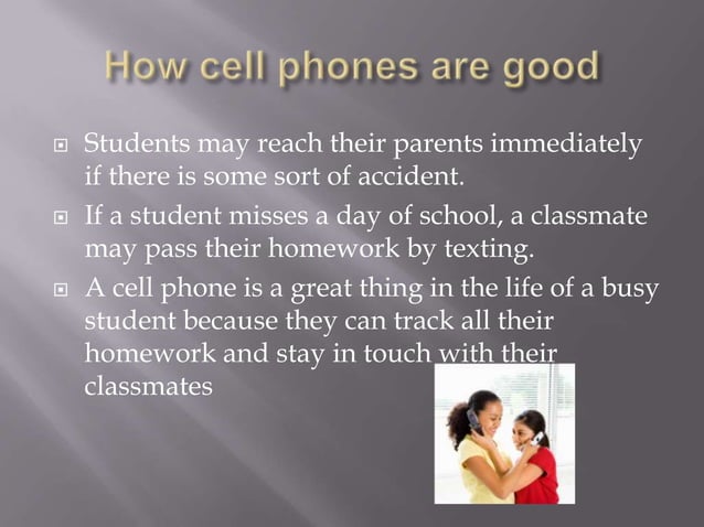 Do cell phones distract students from their education | PPTX