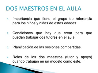Docencia compartida | PPS