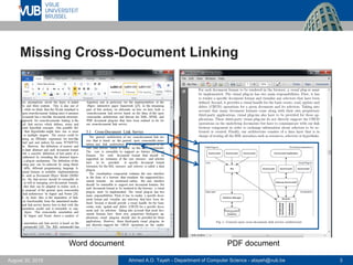 Cross-Media Document Linking and Navigation | PDF