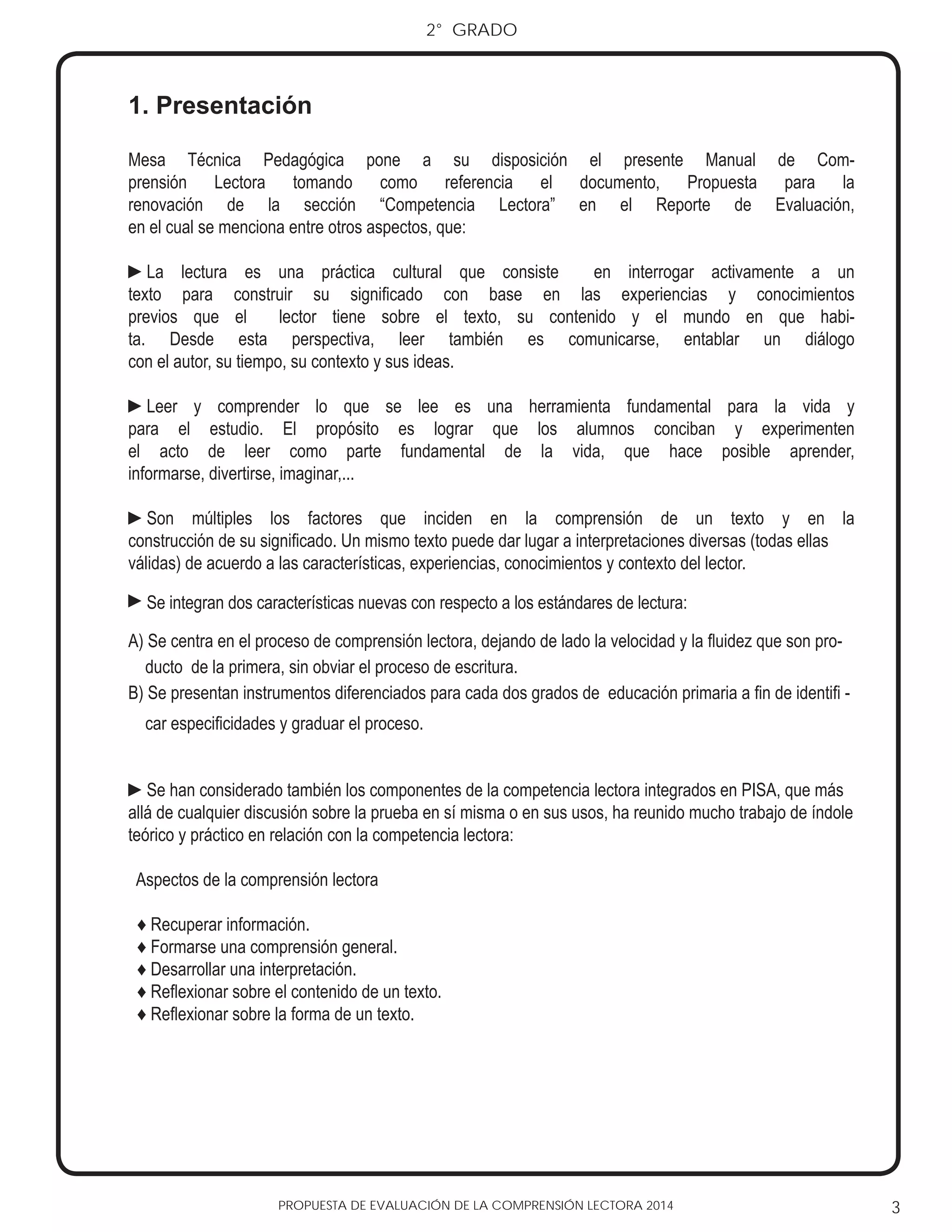 Docente comprension lectora_segundo | PDF
